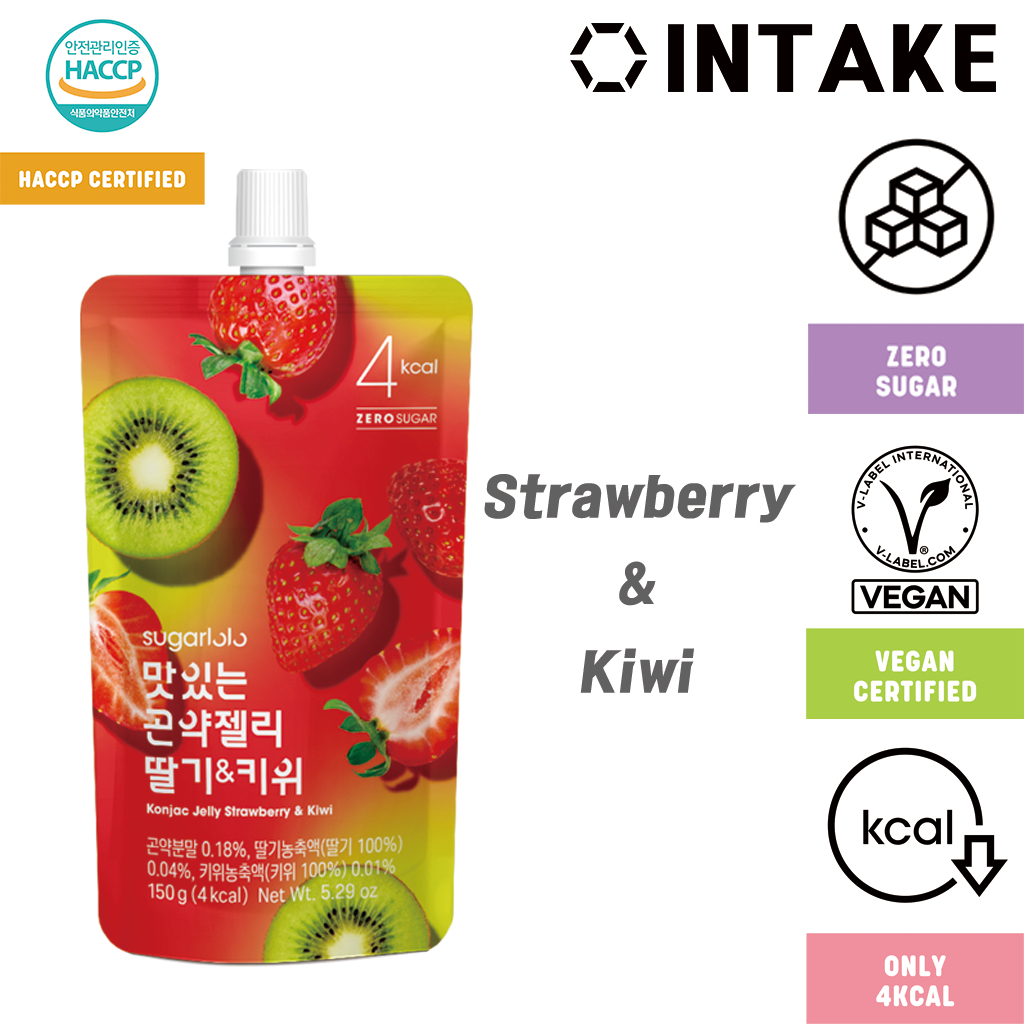Konjac Jelly [Chính thức INAKE Sugarlolo] 10 gói 13 hương vị Chỉ 4 calo ...