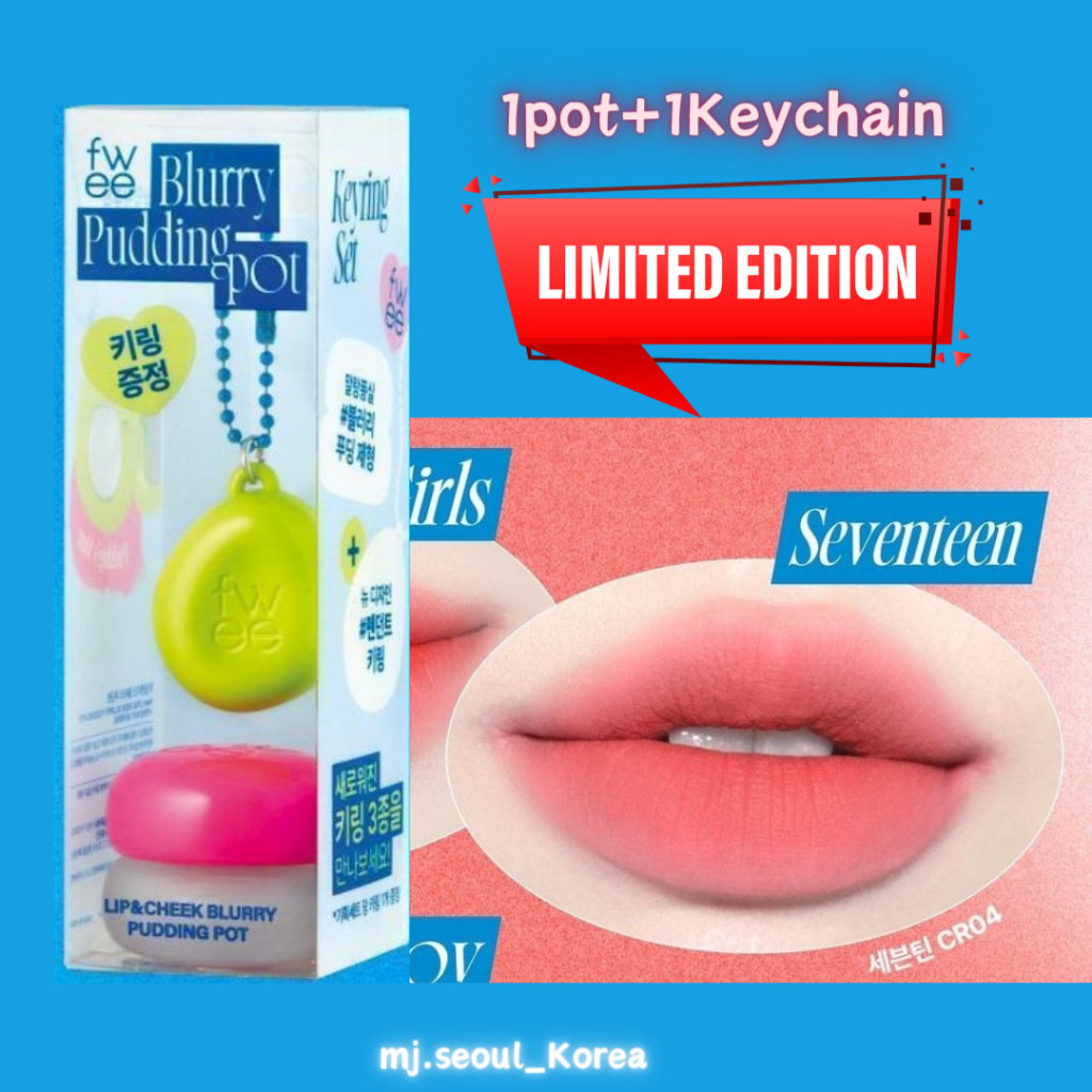 Fwee Nồi Nấu Ăn Blurry Son Môi & Má Hồng 30 Màu Lip&Cheek Blurry Pudding Pot | Shopee Việt Nam