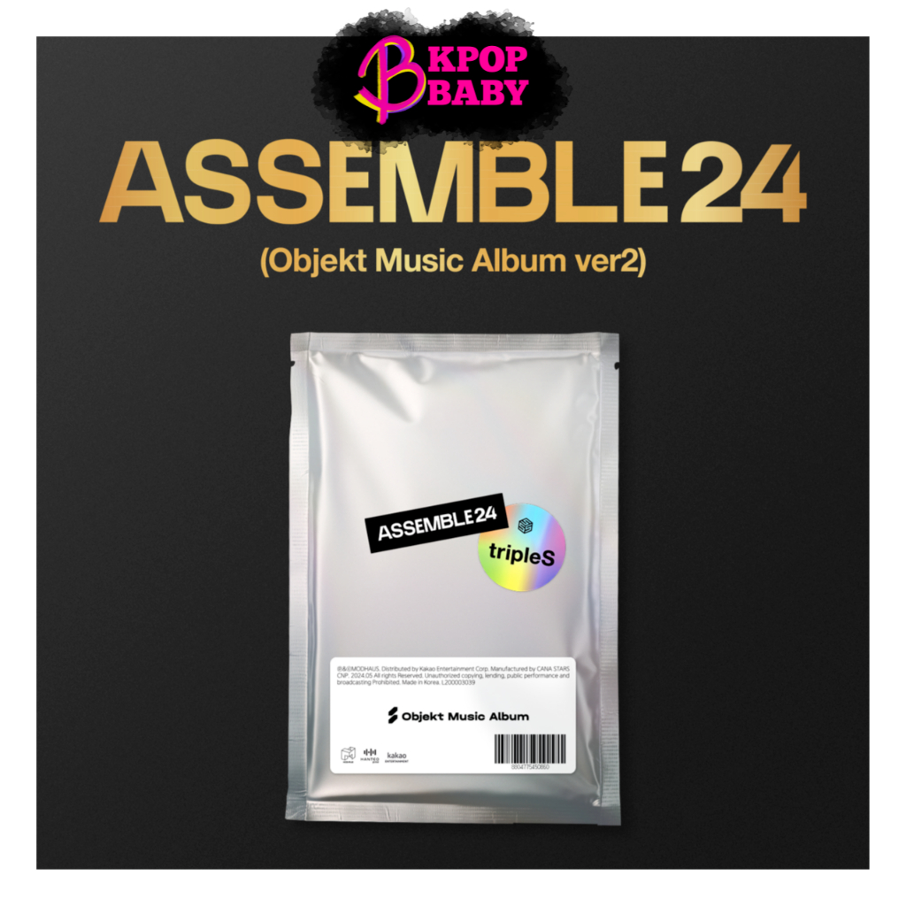 tripleS (Objekt Music Album ver2) [ASSEMBLE24] First 1st Album | Shopee ...