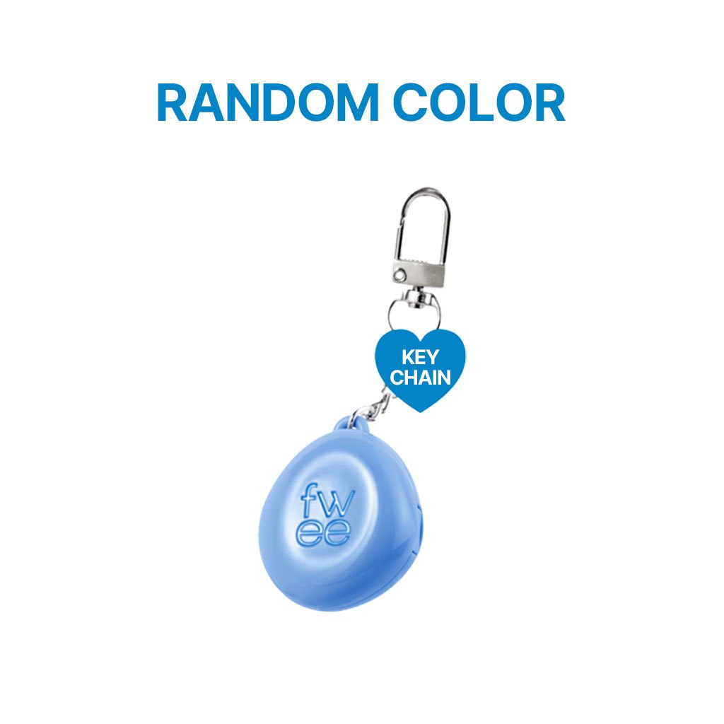 [FWEE] Móc Khóa Túi Bạc Túi Lông Màu Xanh fwee Pudding Pot Keychain ...