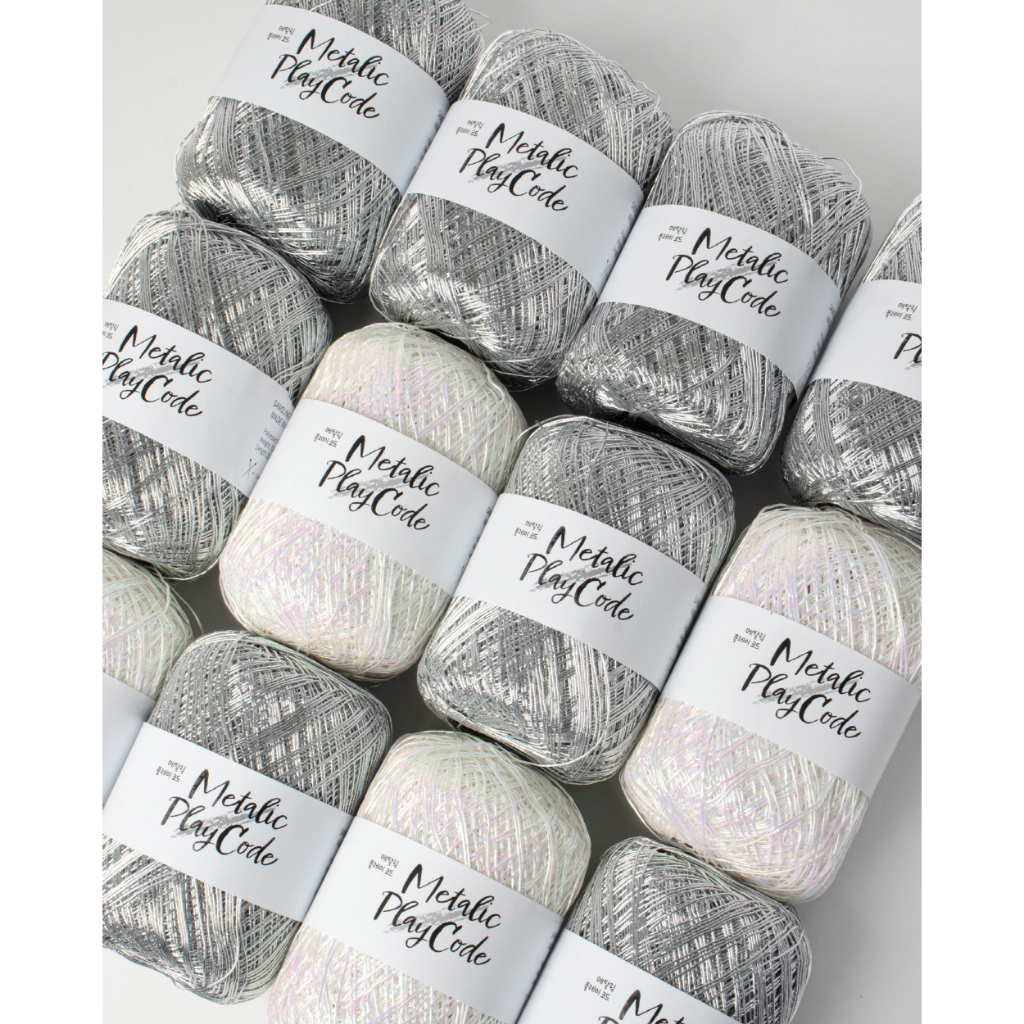 Metal Play Code (70g) sợi móc polyester cho mũ túi mùa hè và hơn thế nữa | Shopee Việt Nam