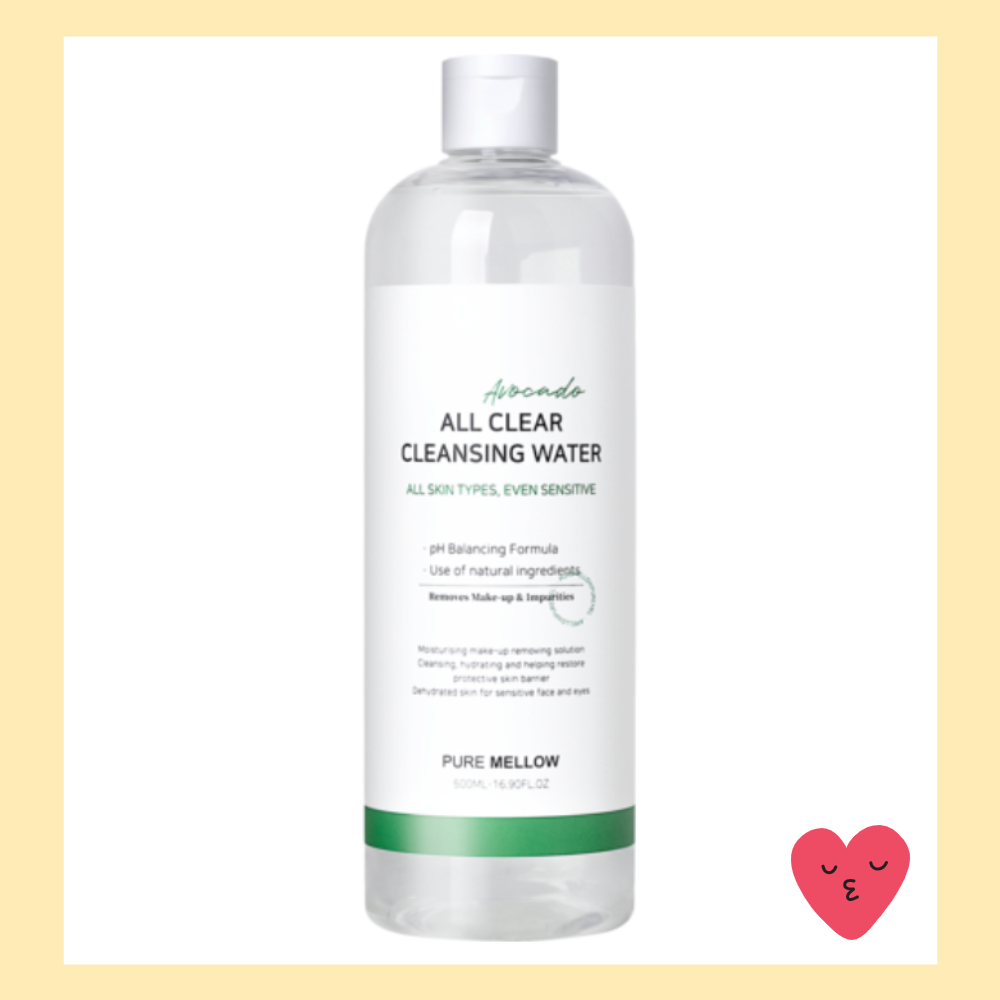 [Pure mellow] Nước rửa sạch bơ trong suốt 500ml | Shopee Việt Nam