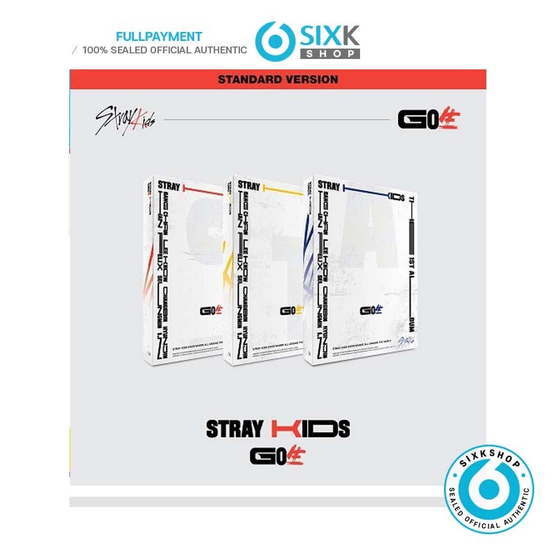 ALBUM JYP ENTERTAINMENT Stray Kids 1st Album Go Go Life (Standard ...