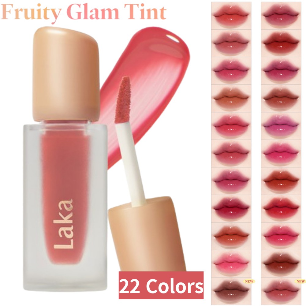 [Laka] Fruity Glam Tint 23 Màu Glossy Glow Lip Tint Lovely Runner make up Lip | Shopee Việt Nam