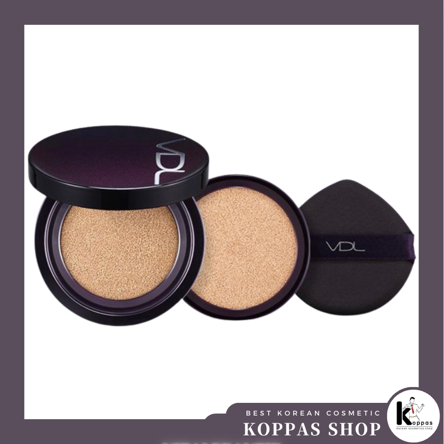 [VDL] Cover Stain Perfecting Cushion 13g SPF 35 PA++ (+Refill 13g) Set ...
