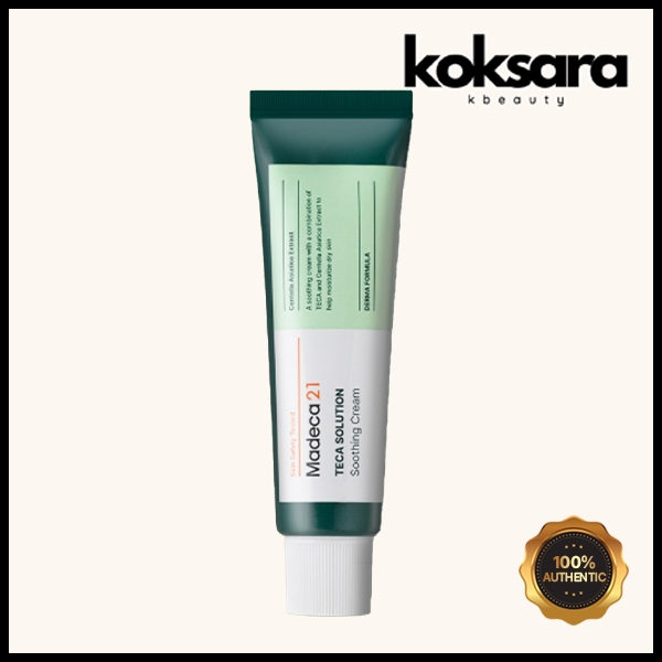madeca 21 teca solution soothing cream 50ml | Shopee Việt Nam