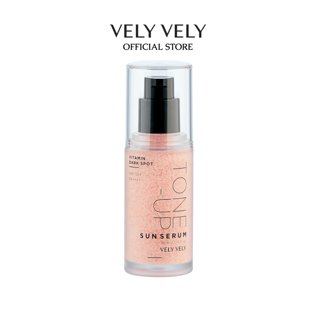 [Vely VELY] Vitamin Dark Spot Tone-Up Sun Serum SPF 50 + PA + + + + 30ml | Shopee Việt Nam