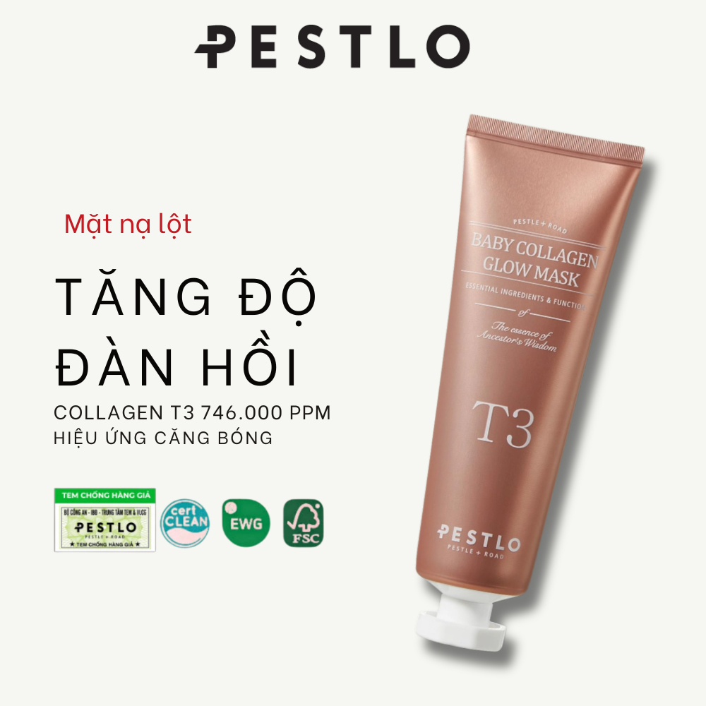 Mặt Nạ Lột PESTLO T3 Baby Collagen Glow Mask 70ml - Dưỡng Ẩm, Tăng Độ ...