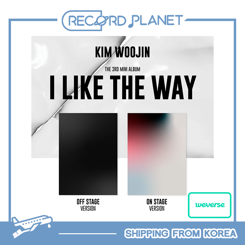 [POB] KIM WOOJIN - 3rd Mini Album [I LIKE THE WAY] + Free Gift | Shopee ...