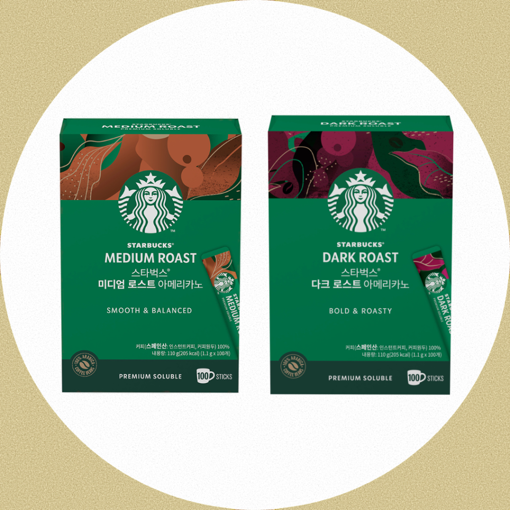 [Starbucks] Medium Roast Americano / Dark Roast Americano / Starbucks ...