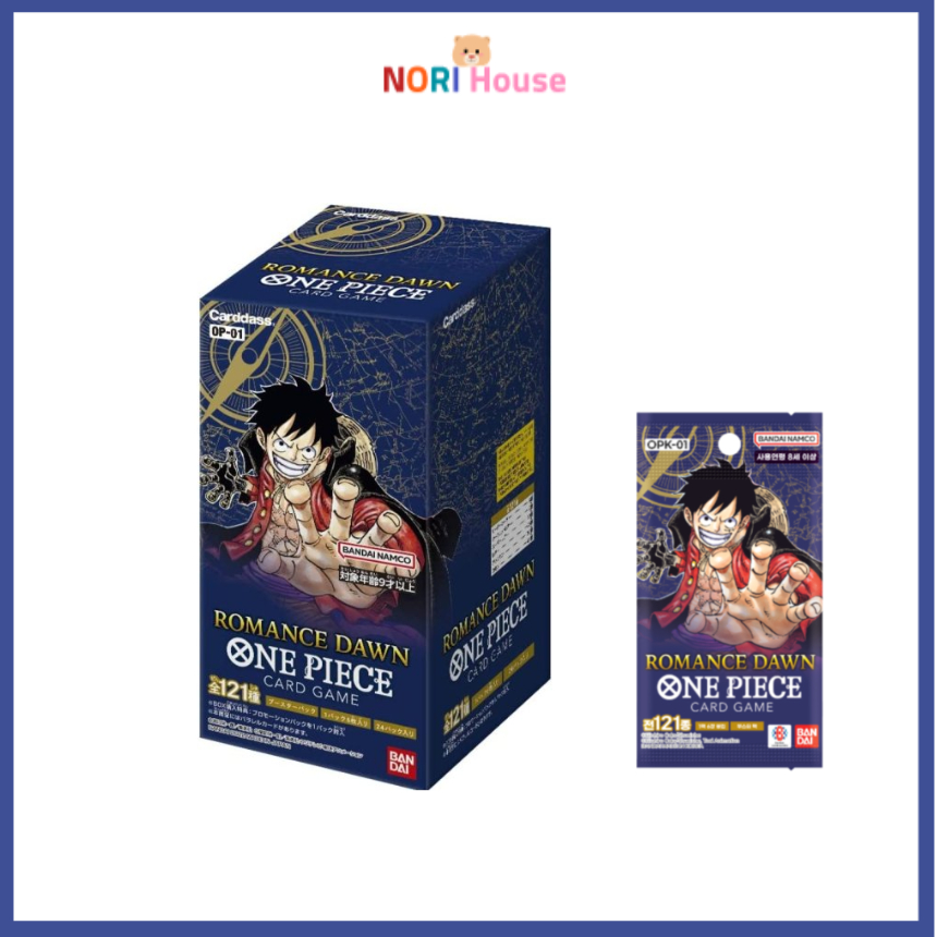 One Piece Card Romance Dawn Booster Pack Vol1 1Box 24 gói | Shopee Việt Nam