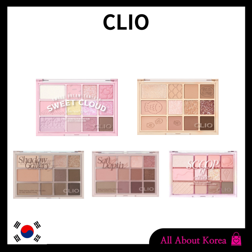 [CLIO]SHADE & SHADOW PALETTE 5colors, SHADE & SHADOW PALETTE 5 màu ...