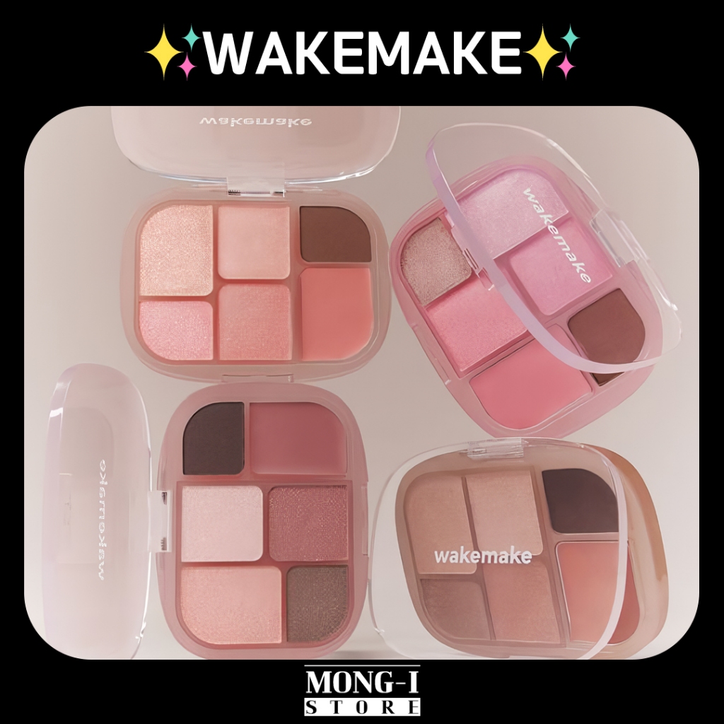 WAKEMAKE [Mới] Soft Sheer Multi Palette 6 Màu | Shopee Việt Nam