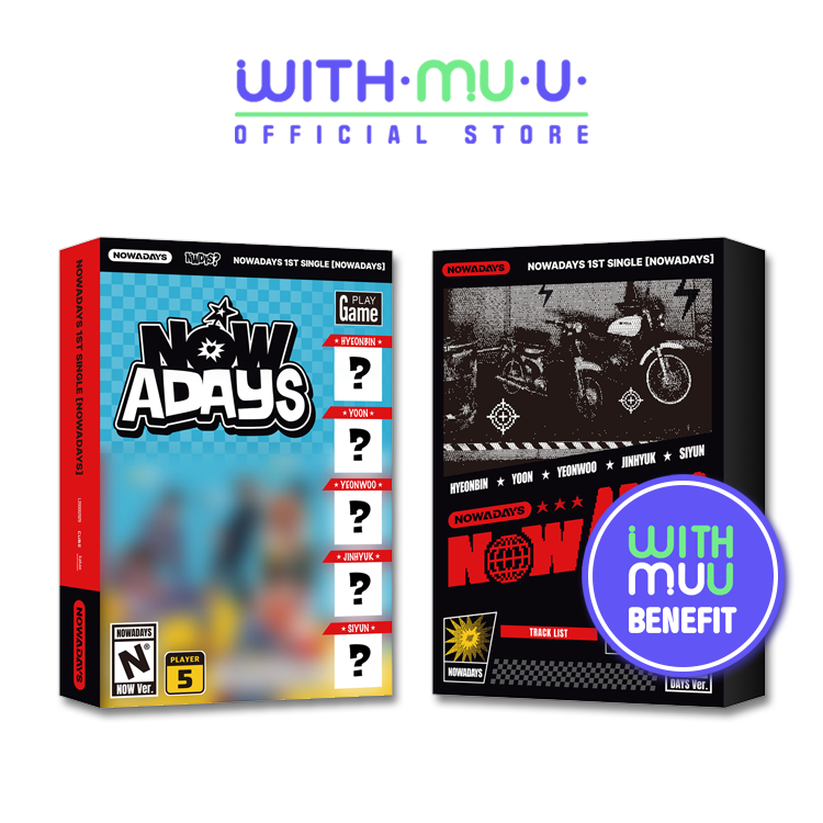 Album CUBE Entertainment NOWADAYS [NOWADAYS] 1st Single Album (WITHMUU ...