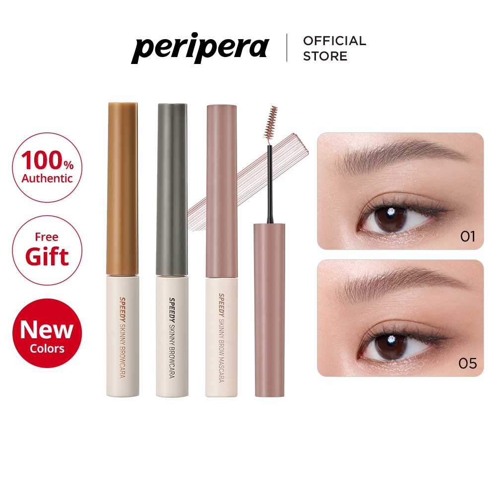 [Peripera] Browcara Skinny Speedy 3g | Mascara Brow | Shopee Việt Nam