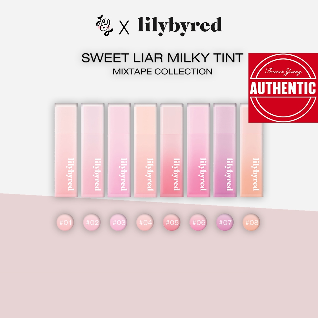 LILYBYRED lilybyred Sweet Liar Milky Tint 4g (8Colors) lip cheek and ...