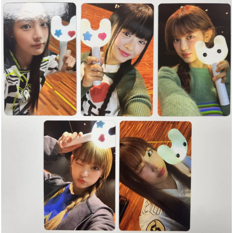 [OFFICIAL] NEWJEANS LIGHT STICK Official PHOTOCARD MINJI HANNI DANIELLE HAERIN HYEIN | Shopee ...