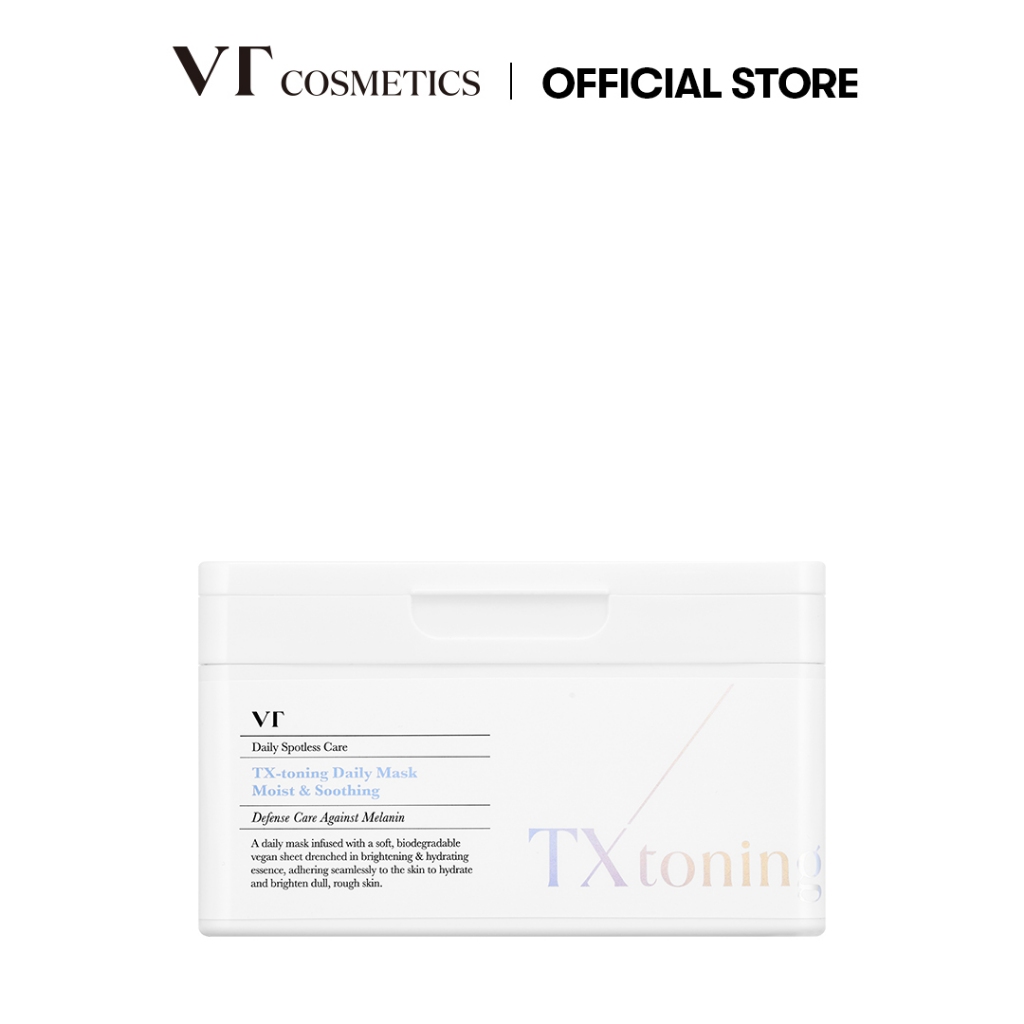 [VT] TX-Toning Daily Mask 30pcs (Mặt nạ hàng ngày) Axit Tranexamic, Chăm sóc Melanin & Tăng sắc ...