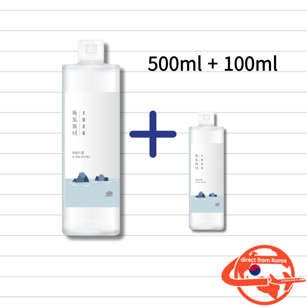 [Round LAB] toner dokdo1025 500ml + 100ml | Shopee Việt Nam
