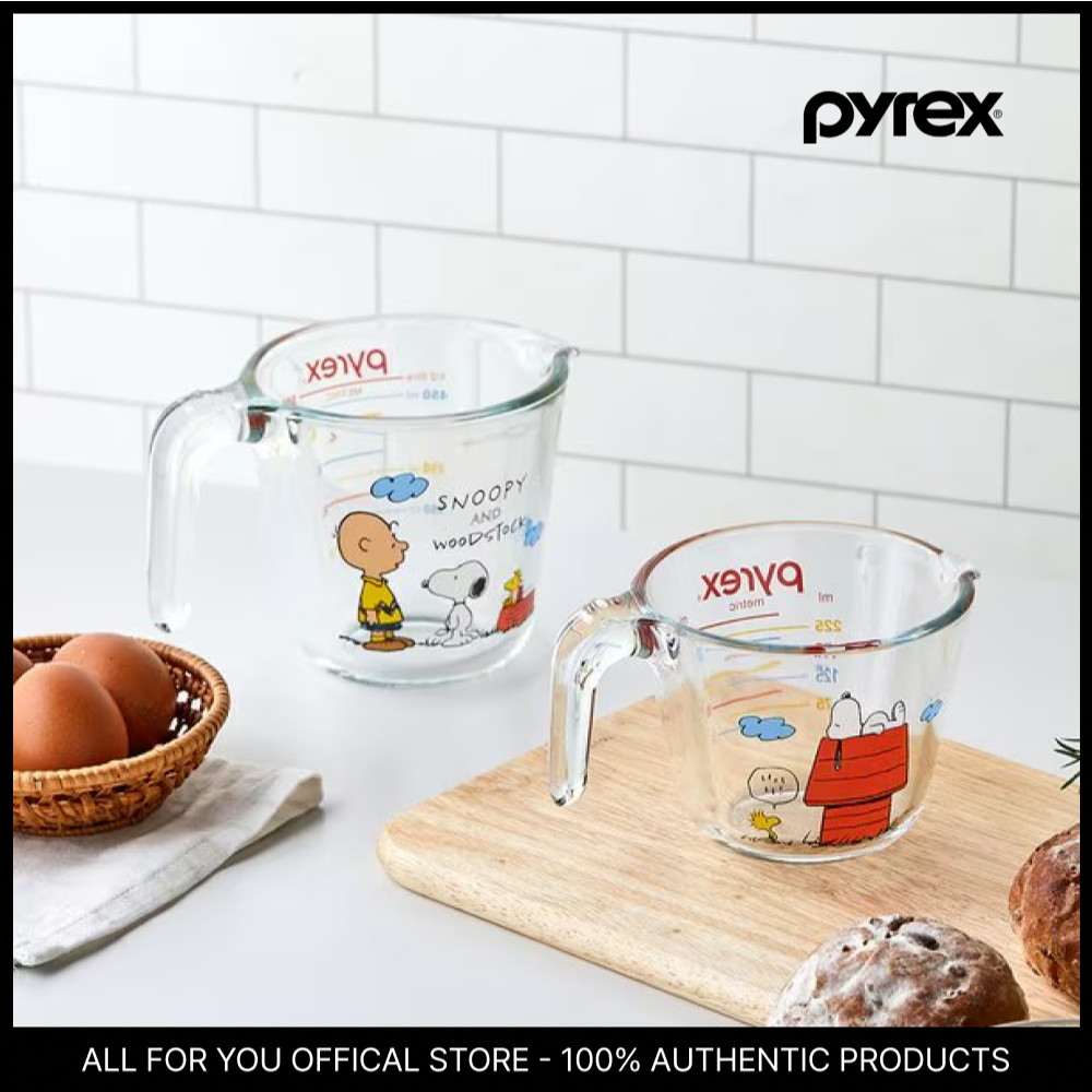 [Pyrex x Snoopy] Cốc đo, 250ml 500ml | Shopee Việt Nam
