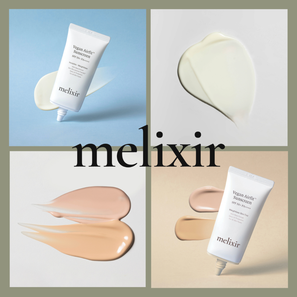 Kem Chống Nắng + Kem Nâng Tone 2-trong-1 MELIXIR Vegan Airfit Sunscreen ...