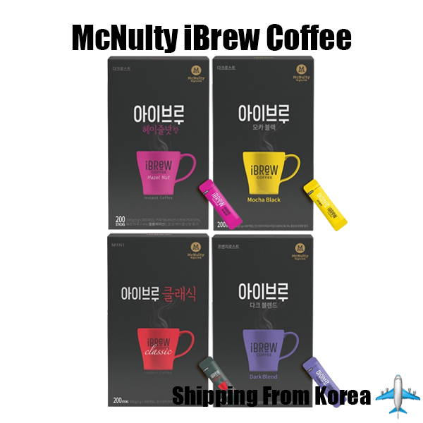 [Mcnulty] iBrew Coffee Mini 200T Cà phê Hàn Quốc Hạt phỉ / Mocha Black ...