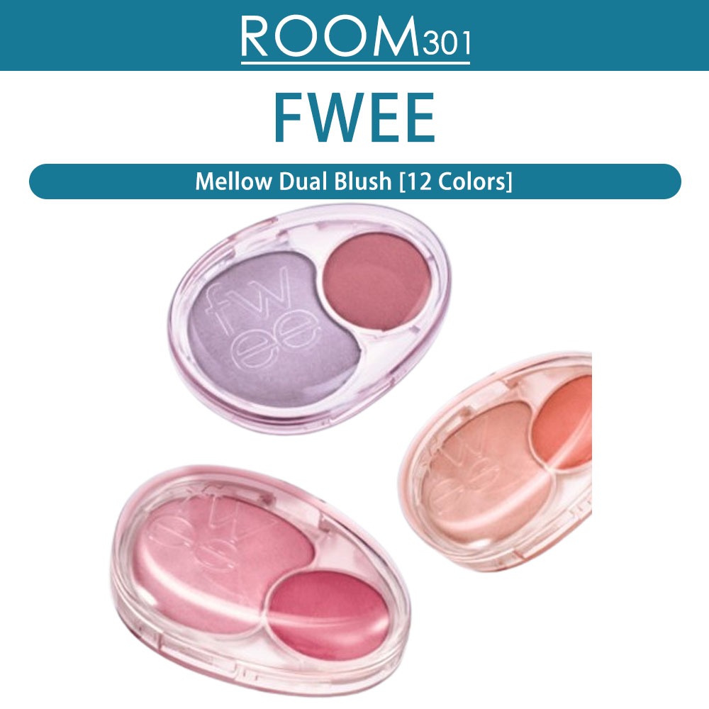 [Fwee] Mellow Dual Blush (12 Colors) | Shopee Việt Nam