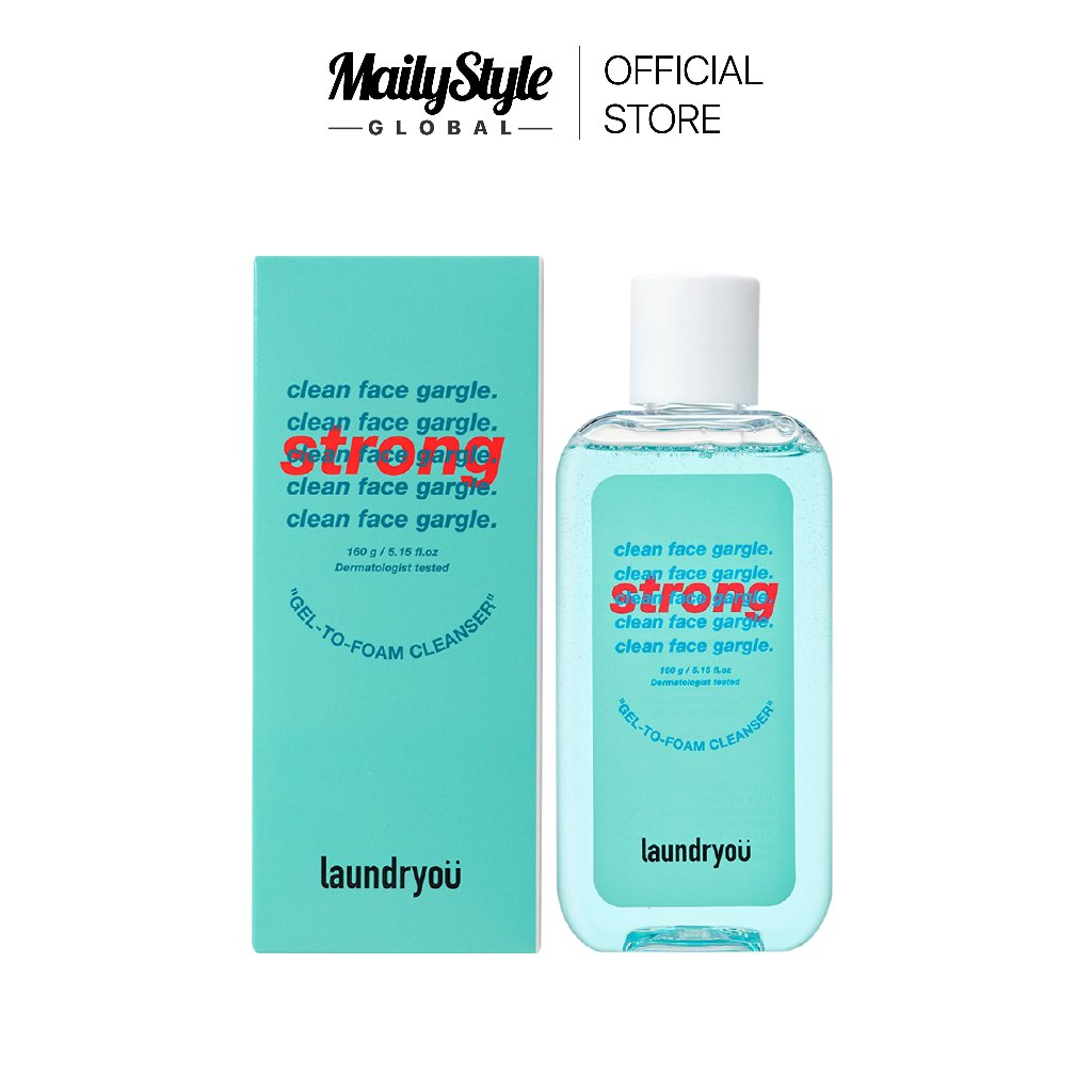 Laundryou Clean Face Gargle Gel to Foam Clean Clean Cleanser Strong | Shopee Việt Nam