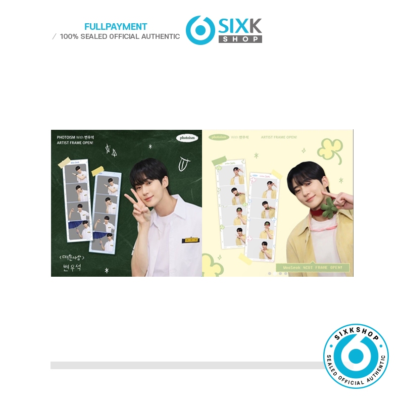 PHOTOISM- BYEON WOOSEOK Photo Printed paper Korea Drama Lovely Runner ...