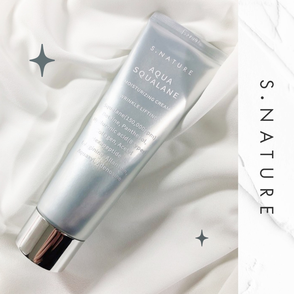 [S.nature] (1+1) Kem Aqua Squalane Cream 60ml | Kem dưỡng ẩm dưỡng ẩm ...