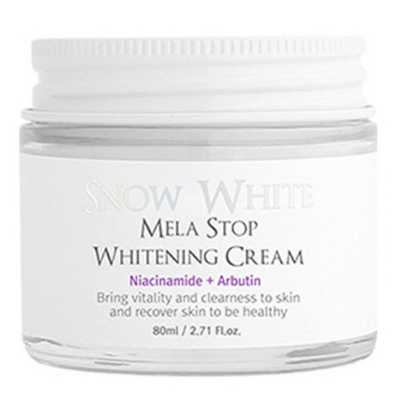 Beauty Recipe Snow White Mela Stop Whitening Cream, 80ml | Shopee Việt Nam