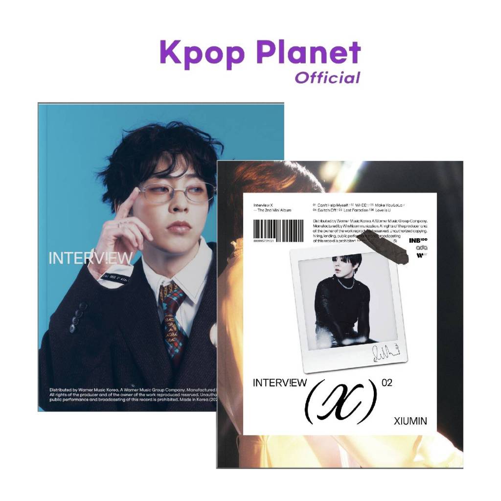 [Photobook ver.] EXO XIUMIN - Album Solo [Interview X] | Shopee Việt Nam