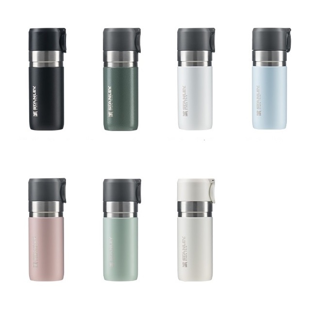 [Stanley] Chai Slim Go 370ml / 7 màu / Đen mờ / Xanh búa / Trắng cực ...