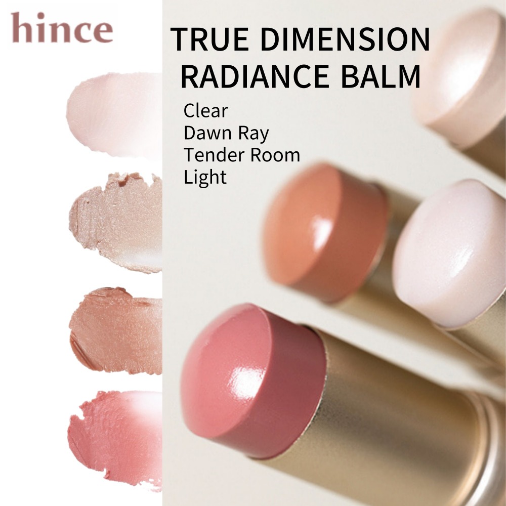 [hince] True Dimension Radiance Balm 10g 4 colors Làm nổi bật và phát sáng Clear/ Dawn Ray ...