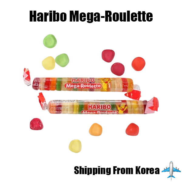 [Haribo] Kẹo dẻo Mega-Roulette 45g | Origianl / chua | Shopee Việt Nam