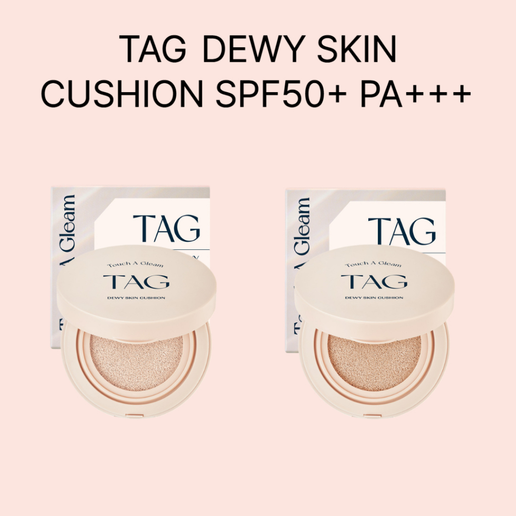 TOO COOL FOR SCHOOL Tag DEWY SKIN CUSHION 2 COLOR 15g SPF 50 +, PA ...