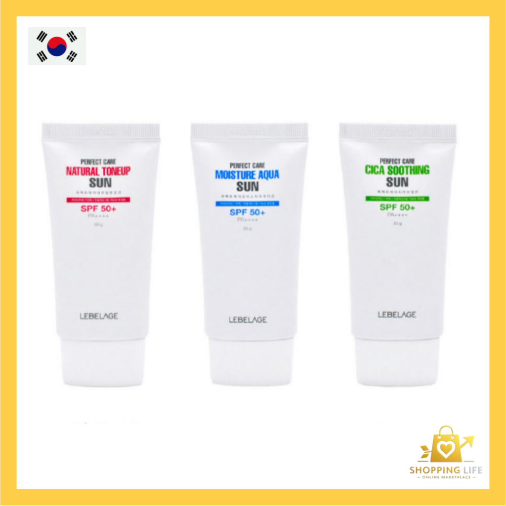 [Lebelage] Perfect Care Moisture Aqua Sun 50ml, Perfect Care Cica ...