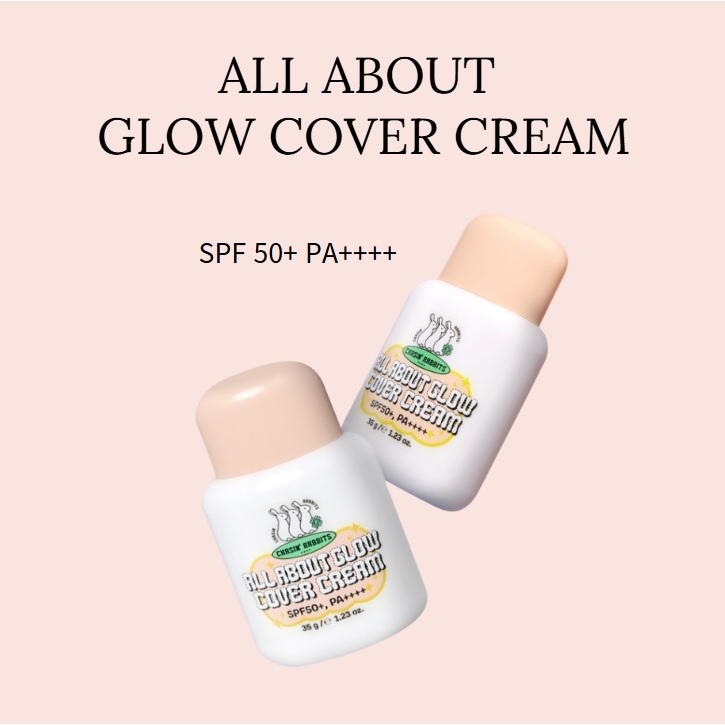 [CHASIN RABBIT] ALL ABOUT GLOW COVER CREAM SPF50+ PA++++ 35g | Shopee ...