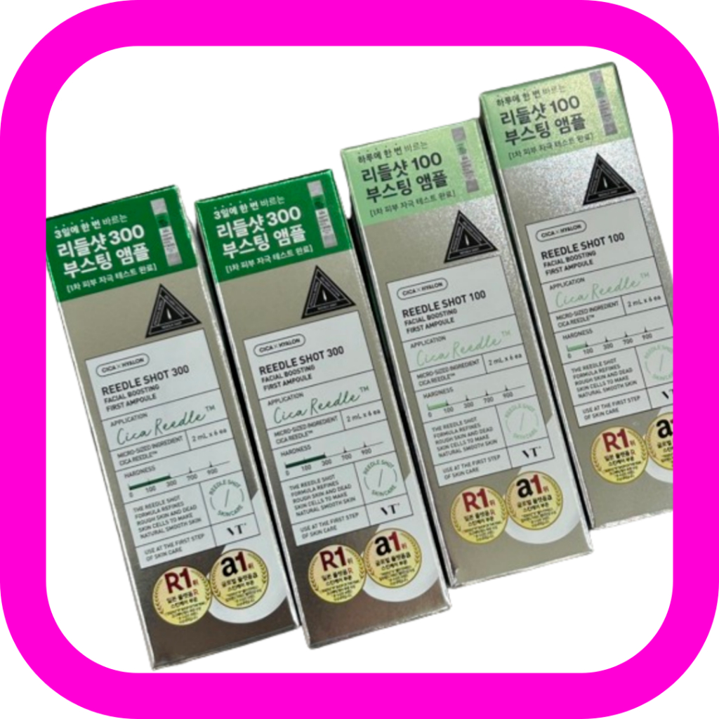 [Vt] VT DAISO Reedle Shot 100 / Reedle Shot 300 / Facial Boosting First ...