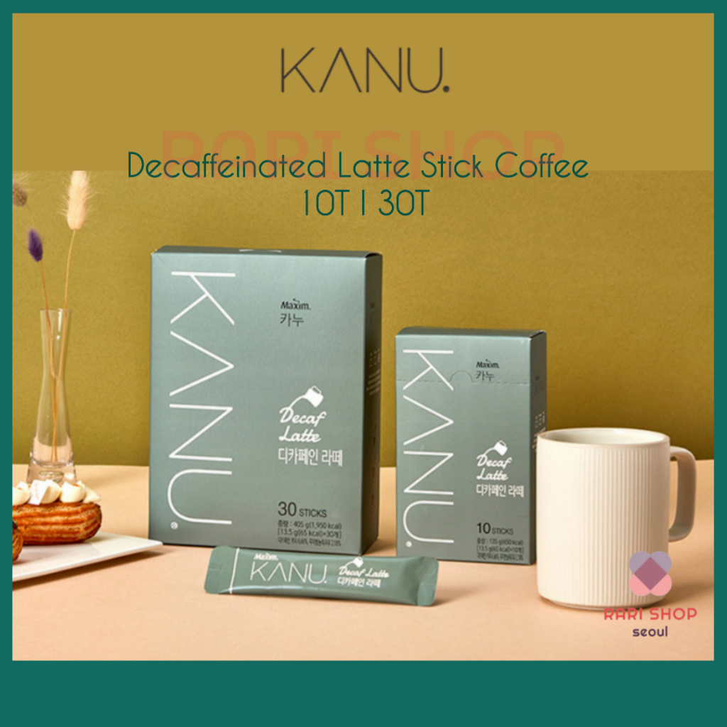 [Maxim] KANU Latte Decaf Latte (10T l 30T) Hỗn hợp cà phê Hàn Quốc ...