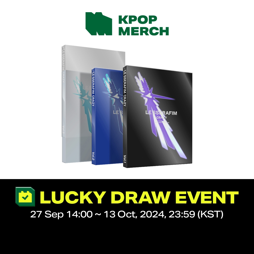 Hybe Labels (KPOPMERCH 2nd Lucky Draw Event) LE SSERAFIM - 4th Mini ...