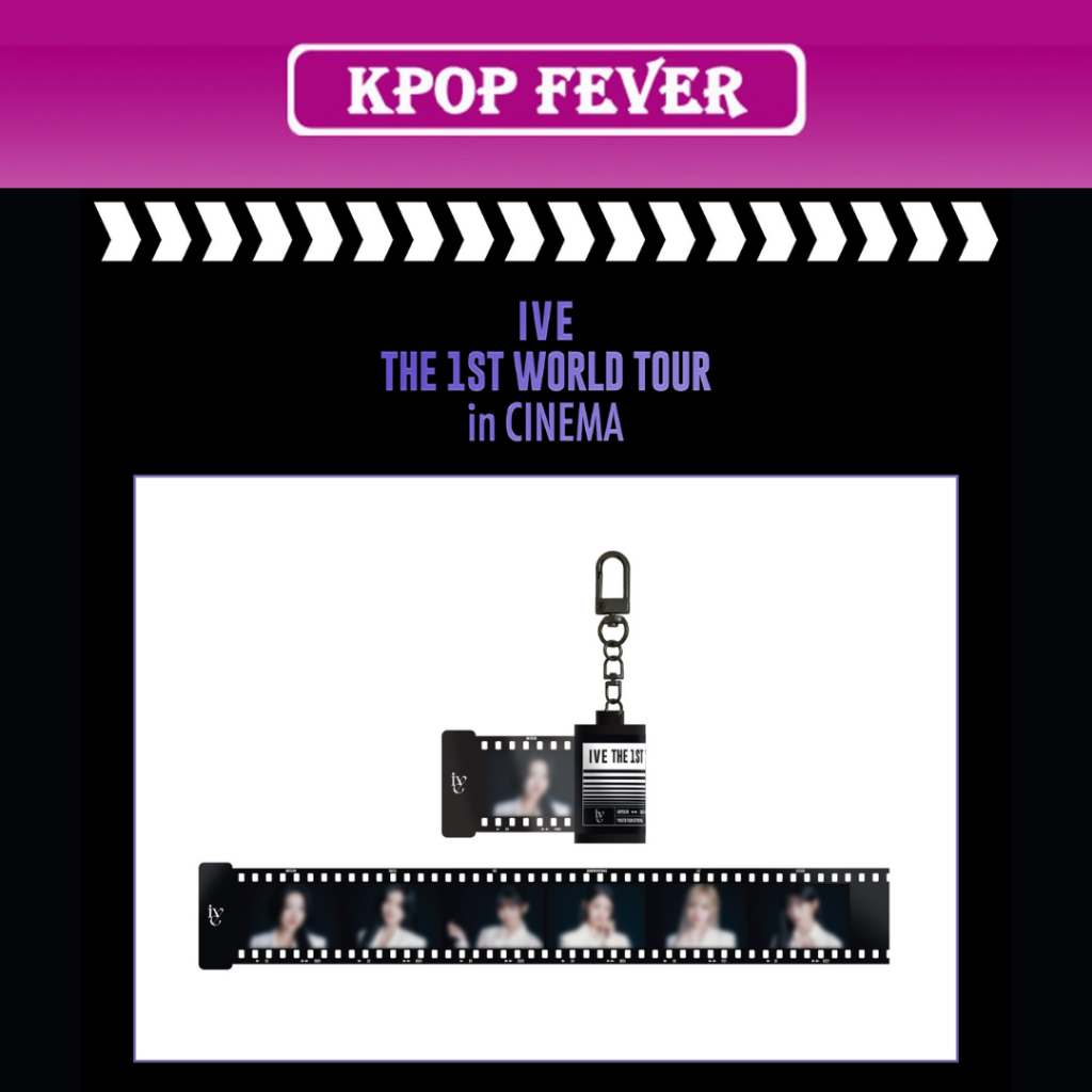 IVE THE 1ST WORLD TOUR in CINEMA POP-UP STORE / PHOTO FILM KEYRING | Shopee Việt Nam