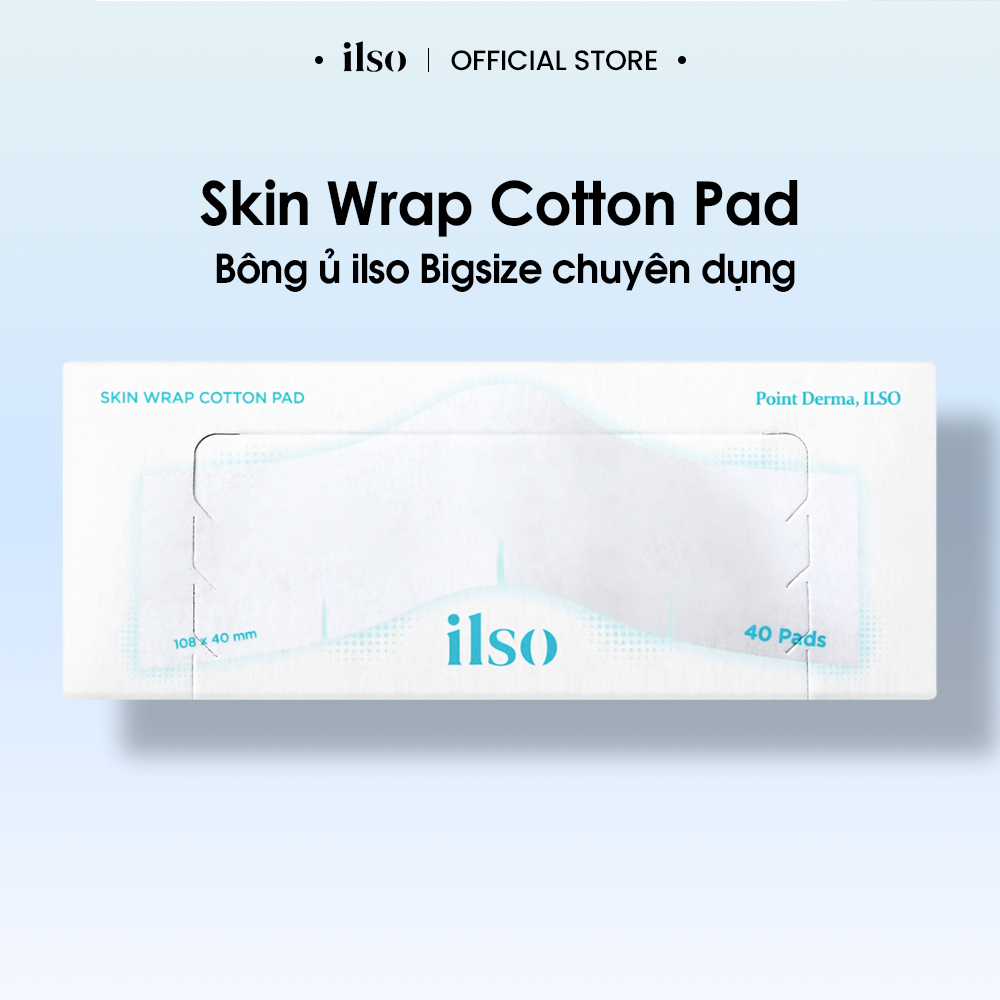 [ ilso Official] Bông ủ chuyên dụng Cotton tiết kiệm, đắp Toner, Lotion ilso Skin Wrap Cotton ...