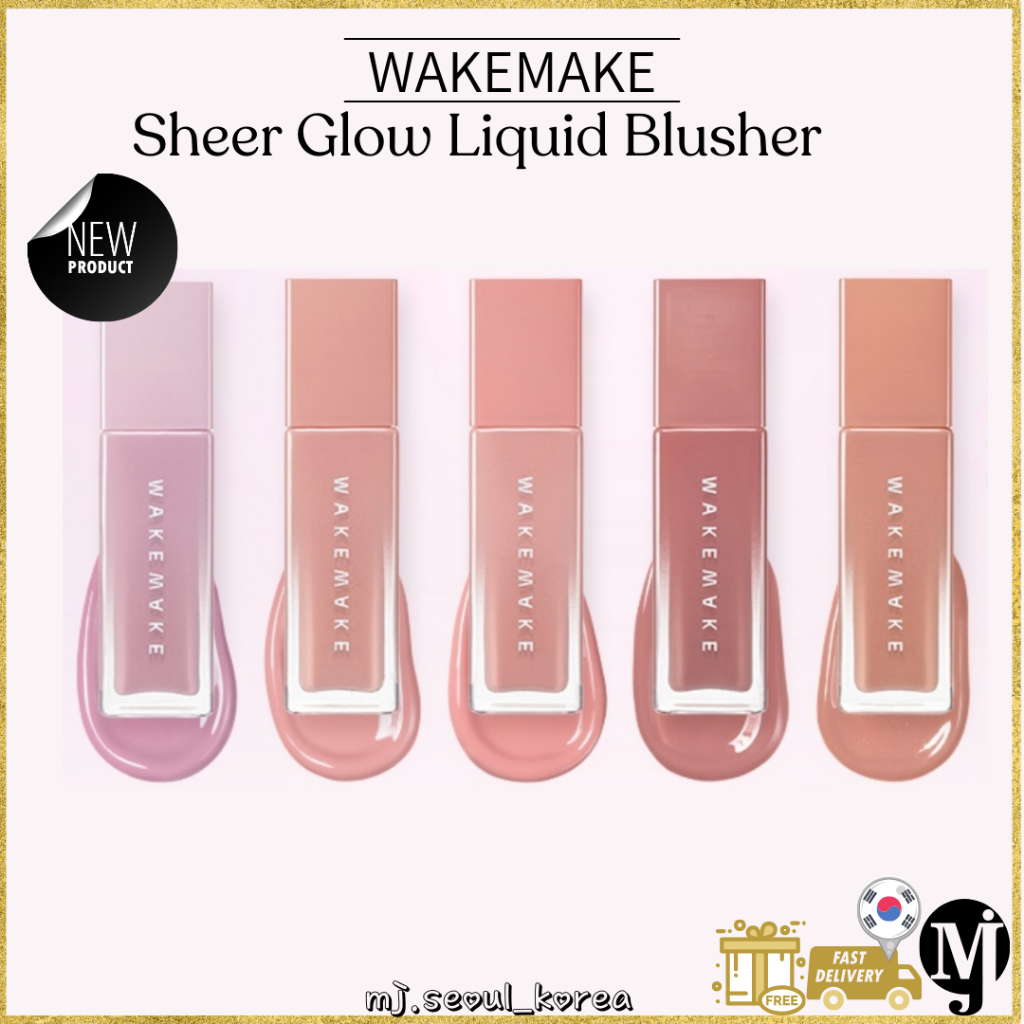 Wakemake Sheer Glow Liquid Blusher 7g | Shopee Việt Nam