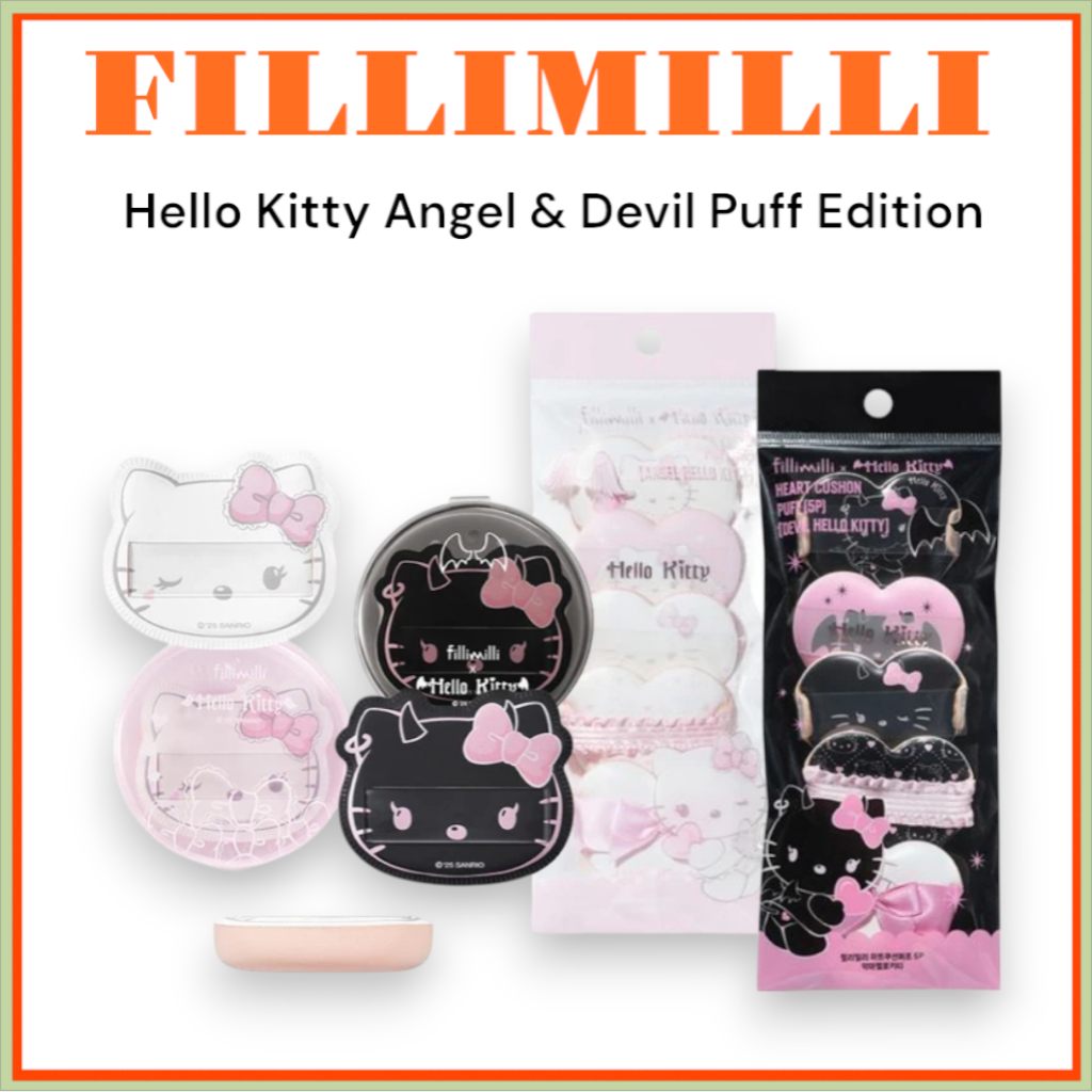 [FILIMILLI] Hello Kitty Angel & Devil Edition TONGTONG Puff / PangPang ...