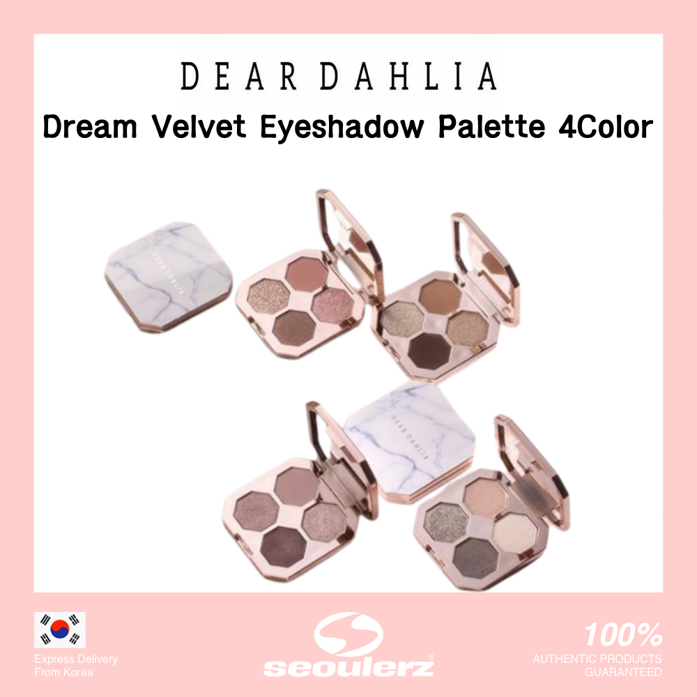 [DEAR DAHLIA] Dream Velvet Eyeshadow Palette 4 Colors | Shopee Việt Nam