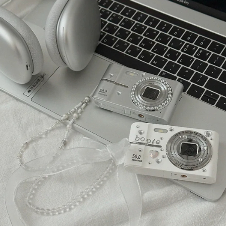 Máy ảnh Booie Y2K Retro Camera + Biz Strap Camcorder Mod Dica (+SD Card ...