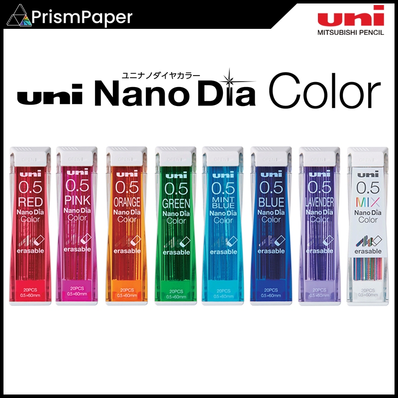 Bút chì cơ Uni Chì Nano Dia Màu 0,5mm Lõi màu kim cương Nano | Shopee ...