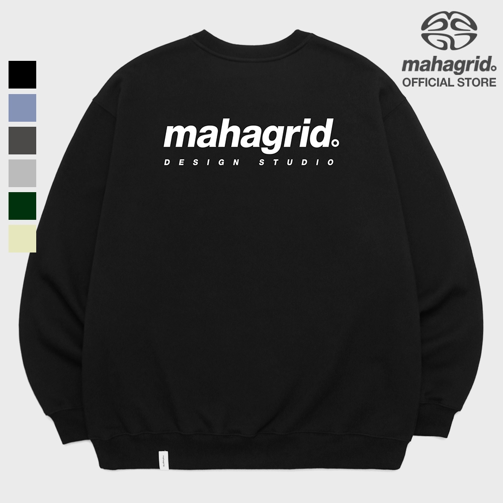 [Mahagrid] Logo gốc Cổ tròn _ Unisex _ Phong cách Hàn Quốc | Shopee ...