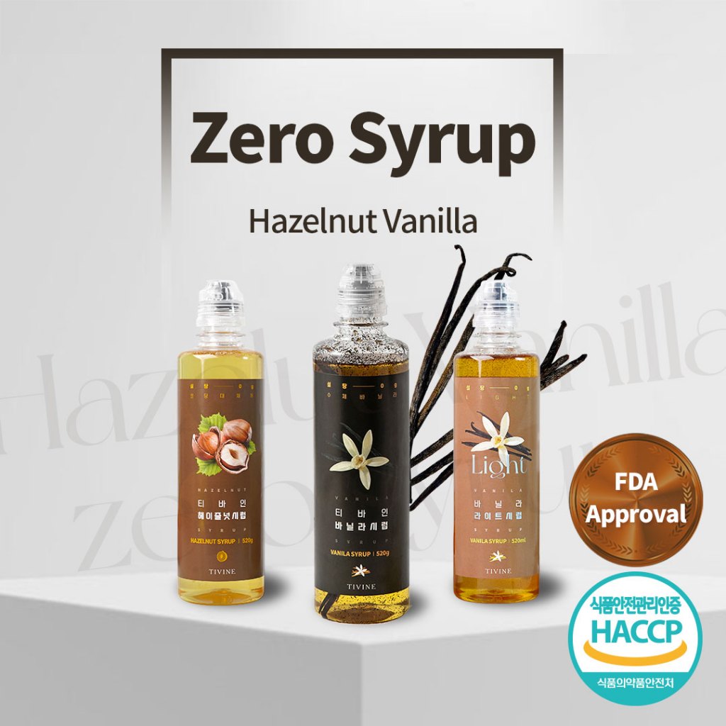 [TIVINE] Vani, Hazelut Zero Syrup Ít calo, Xi-rô không đường Allulose ...